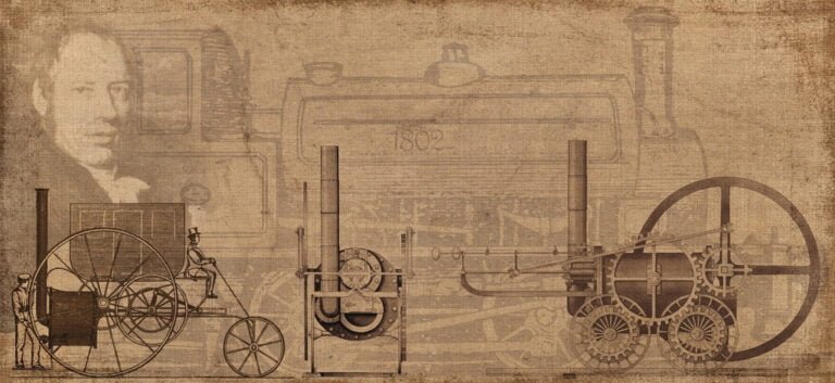 When Was The 1st Train Invented?